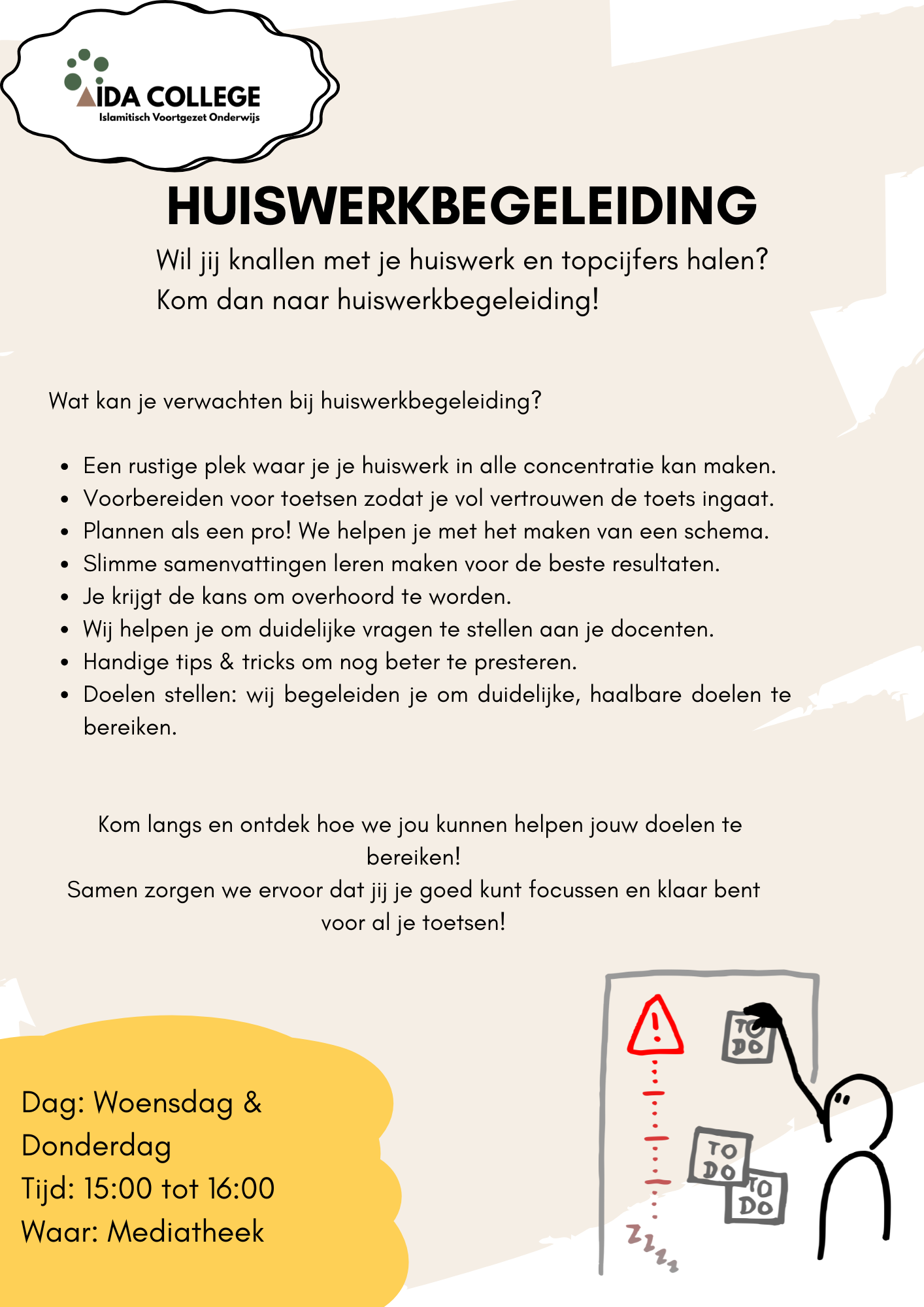 Huiswerkbegeleiding - AIDA College